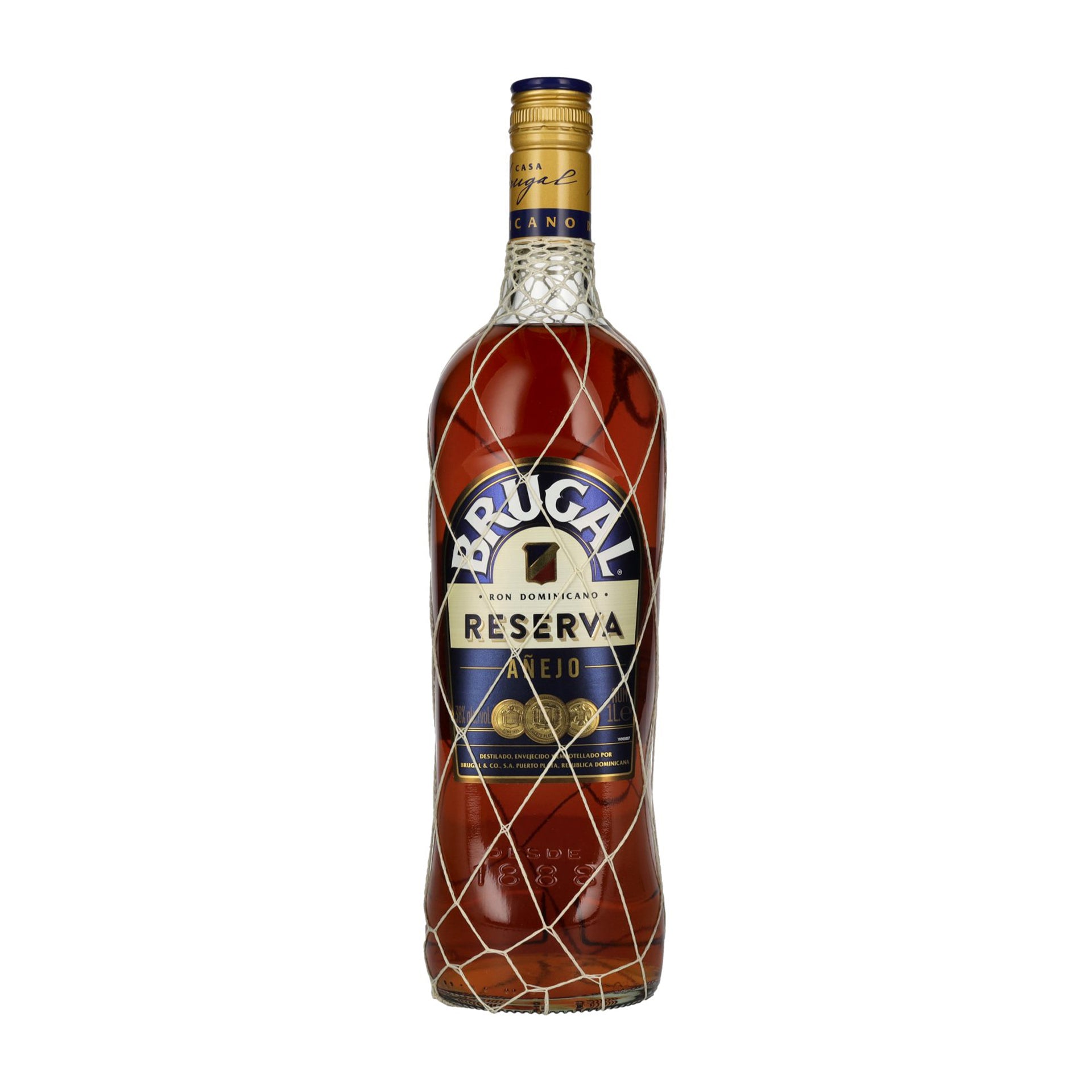 Brugal Anejo Rum | 750ml Glass Bottle – Alcohol Delivery Bali